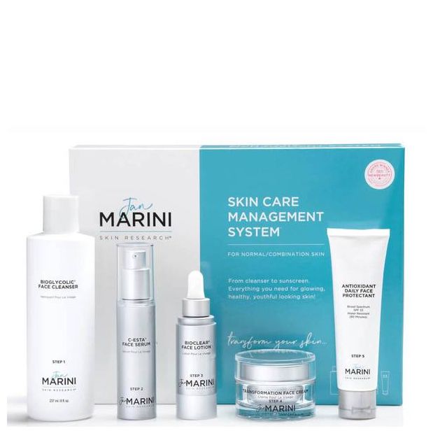 Jan Marini Skin Care Management System Normal Combination Skin with Daily Face Protectant SPF 30
