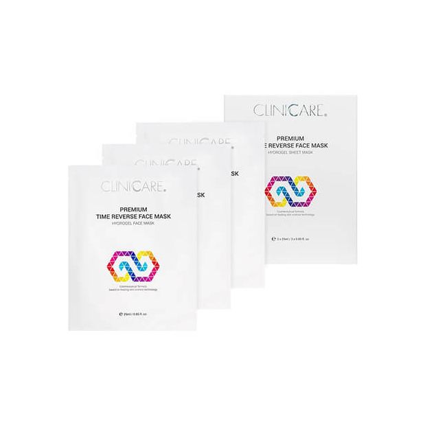 CLINICCARE Premium Time Reverse Mask - Pack of 3 | Dermacare