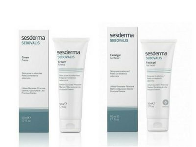 New Products - SESDERMA SEBOVALIS Facial Cream & Facial Gel | Dermacare